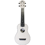 Flight TUS35 White Travel Soprano Ukulele – Flight Ukuleles