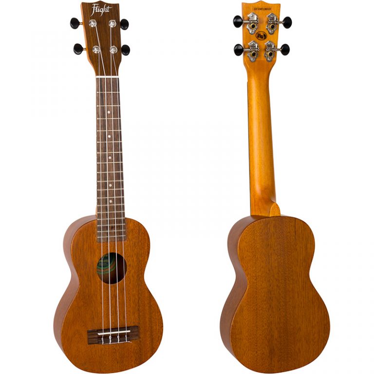 Flight LUS5 Solid Mahogany Concert Scale Soprano Ukulele - Flight Ukuleles