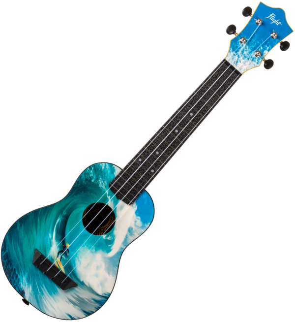 Flight TUSL25 Surf Travel Concert Scale Soprano Ukulele – Flight Ukuleles