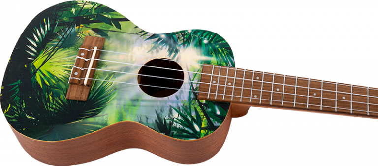 Flight AUC-33 Jungle Concert Ukulele – Flight Ukuleles