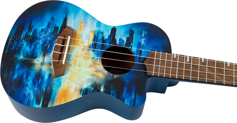 Flight AUC-CITY Elise Ecklund Signature Concert Ukulele – Flight Ukuleles