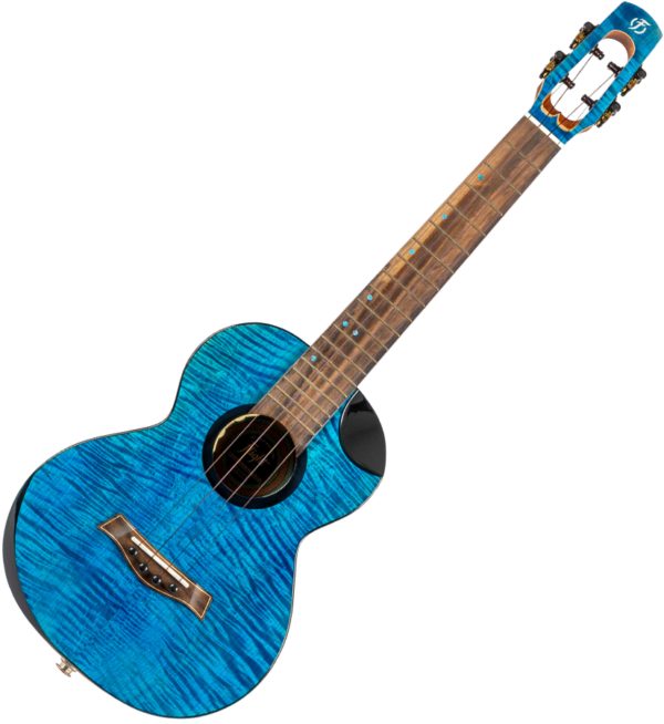 Flight Comet EQ-A Blue Tenor Ukulele – Flight Ukuleles