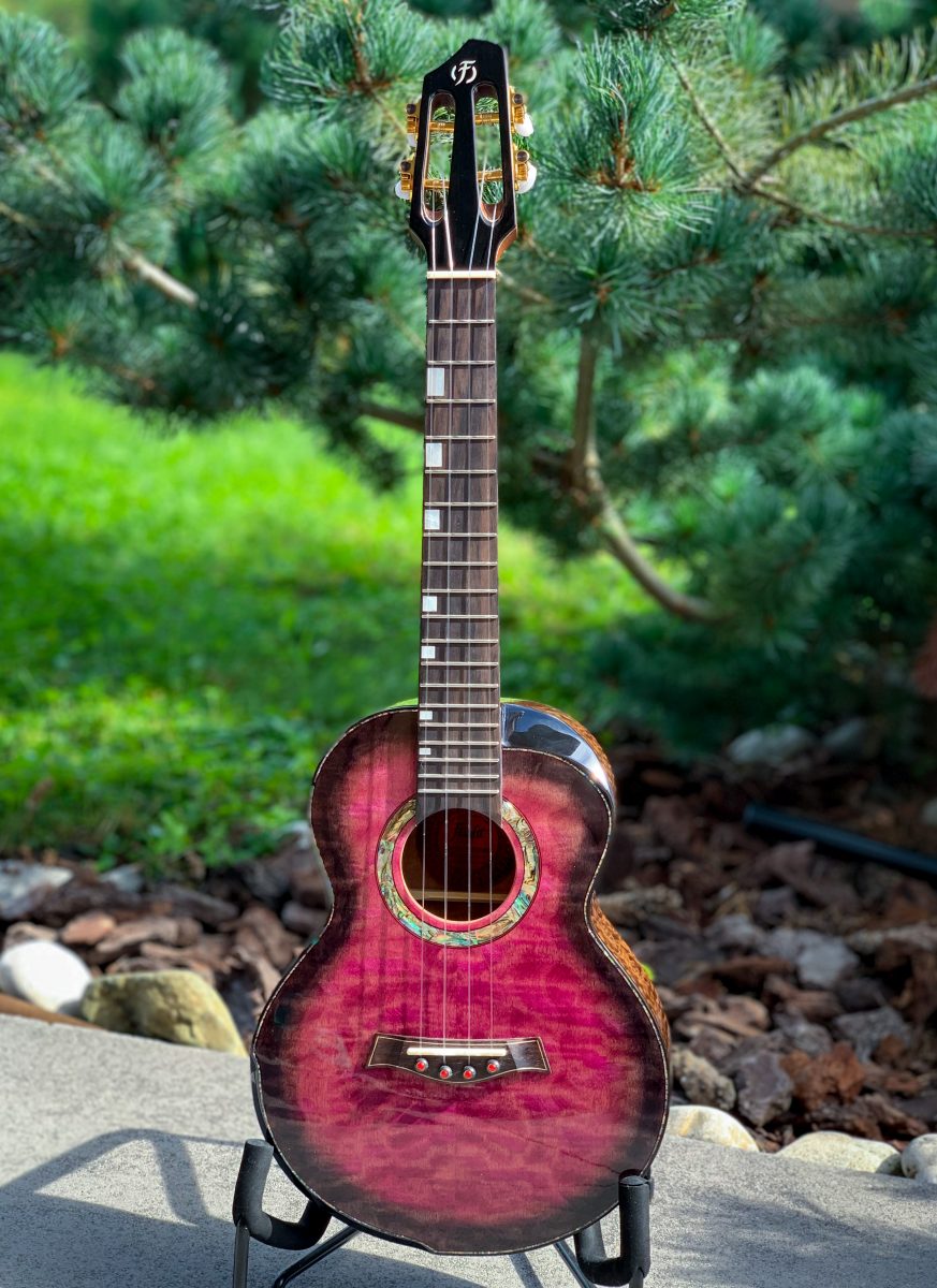New Flight A10 Purpleburst Ukulele - Flight Ukuleles
