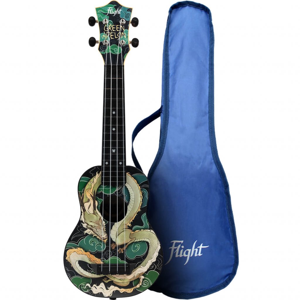 Flight Comet EQ-A Blue Tenor Ukulele – Flight Ukuleles